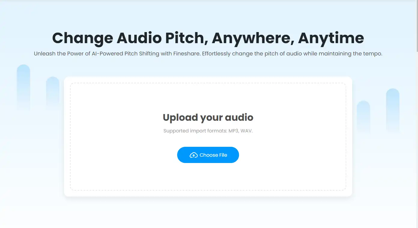 Change Pitch Online for Free