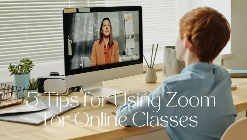 5 Tips to Use Zoom for Teaching Online Classes - Fineshare