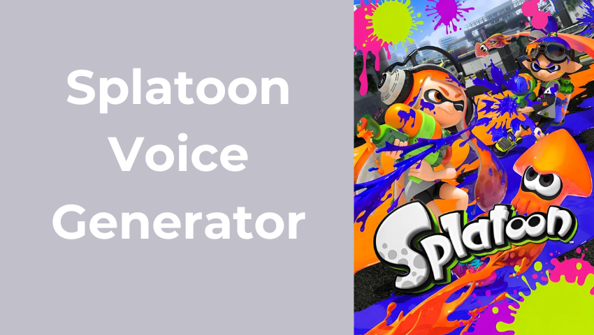 How to Create Your Splatoon Voice with Splatoon Voice Generator - Fineshare